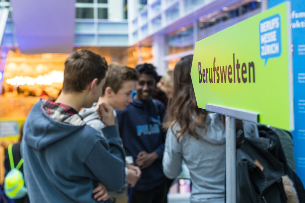 Aktiv an der Berufsmesse Zürich - Lüchinger Meyer Partner